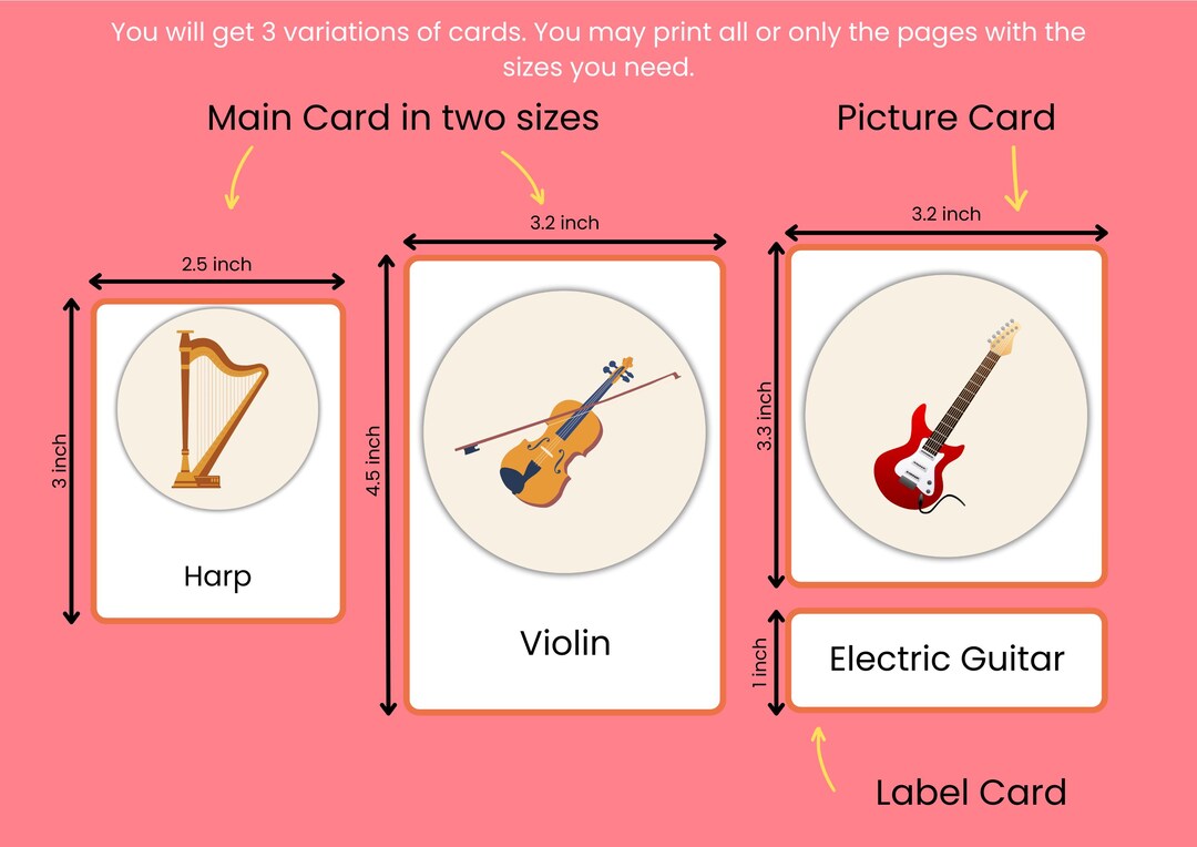Musical Instruments Flashcards | Musical Instruments Names With ...