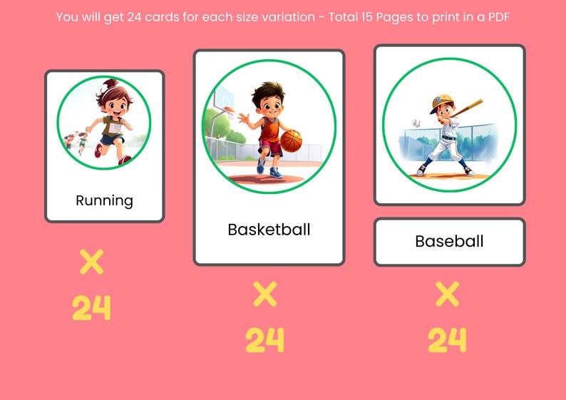 Sports Names Flashcards for Kids | Sports Names With Pictures in ...