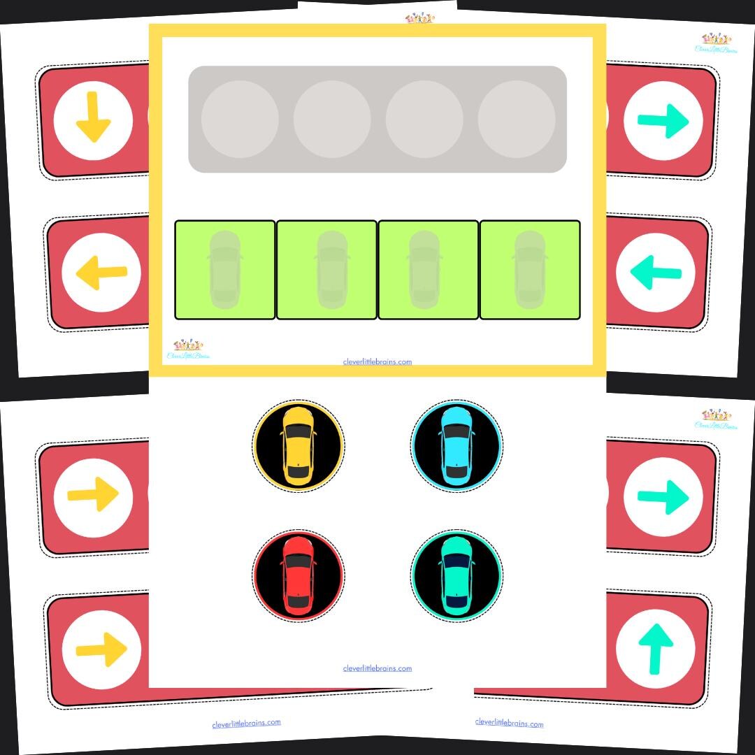 Directions & Colors - Car Matching Challenge | Color Recognition ...