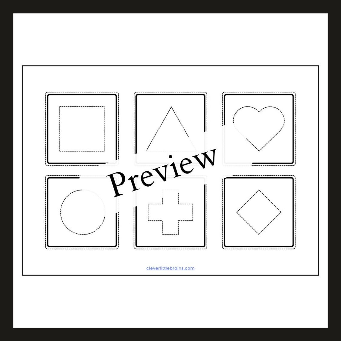 Color and Shape Matching Activity for Kids | Fun Cognitive Development ...