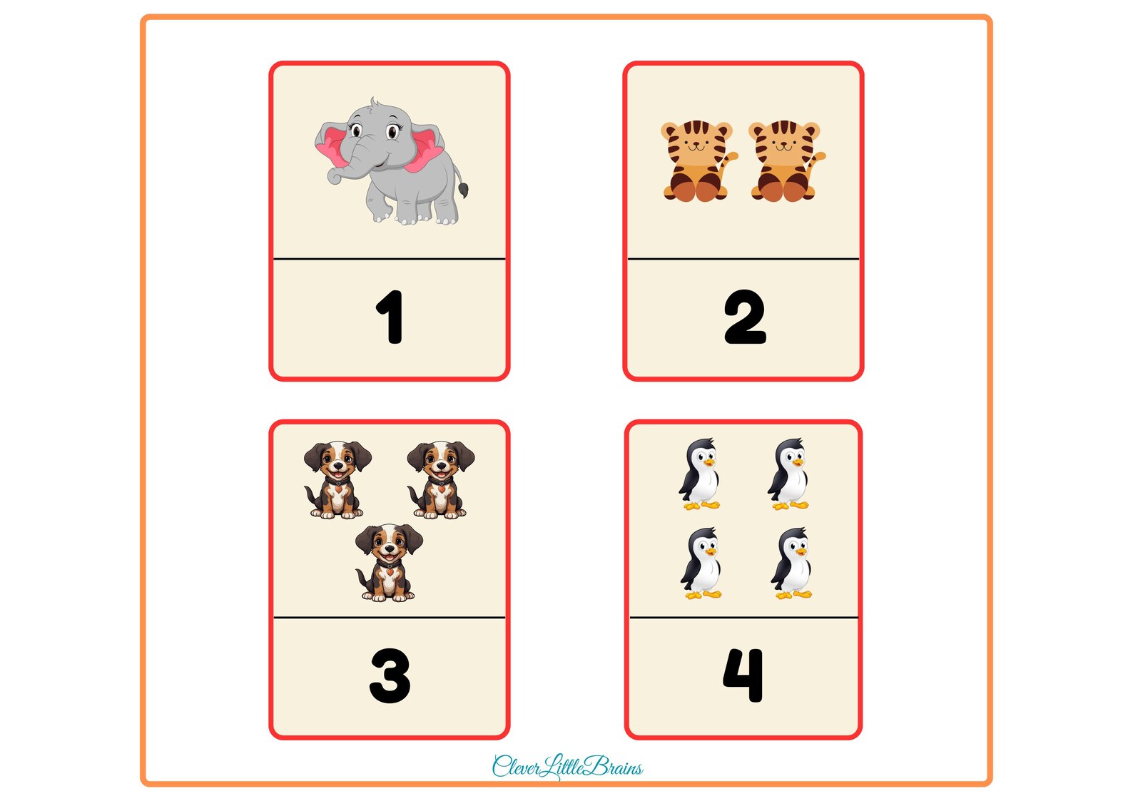 Numbers From 1-20 for Kids With Number Flashcards | Numbers Flash Cards ...
