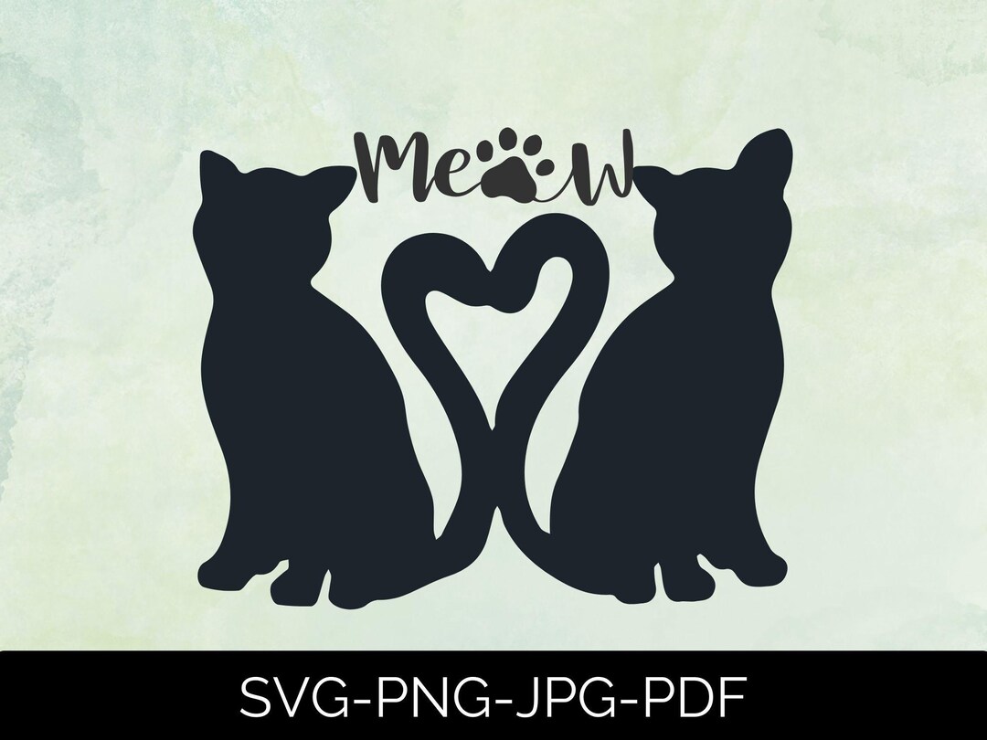 Cat Silhouette | Cat SVG | Cat Head SVG | Cat Face SVG | Cat Cut Files ...
