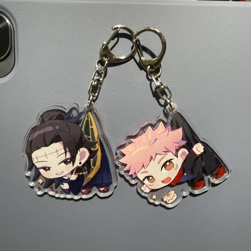 Anime Keychain - Etsy