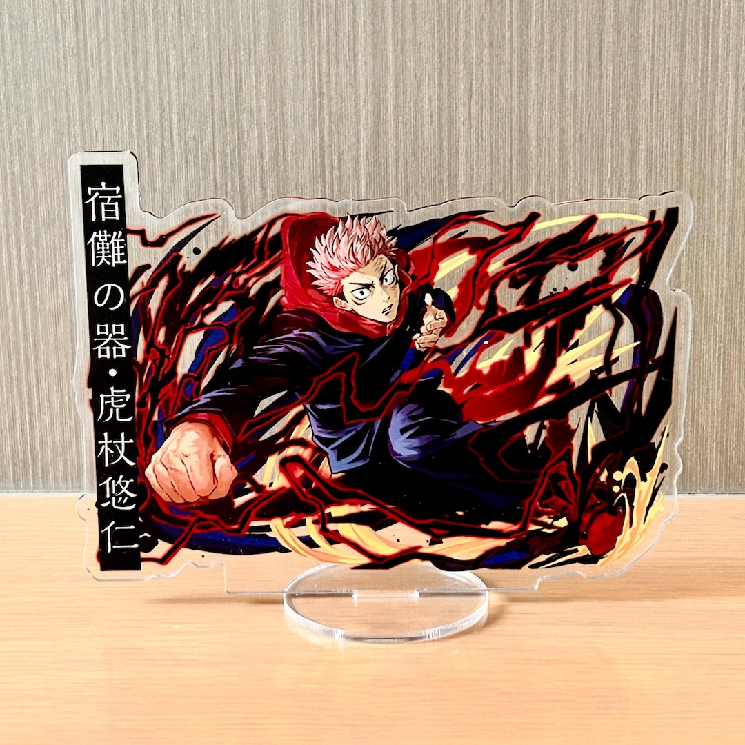 Jujutsu Kaisen Acrylic Standee, Yuji Itadori Standee, Anime Stand, Desk ...