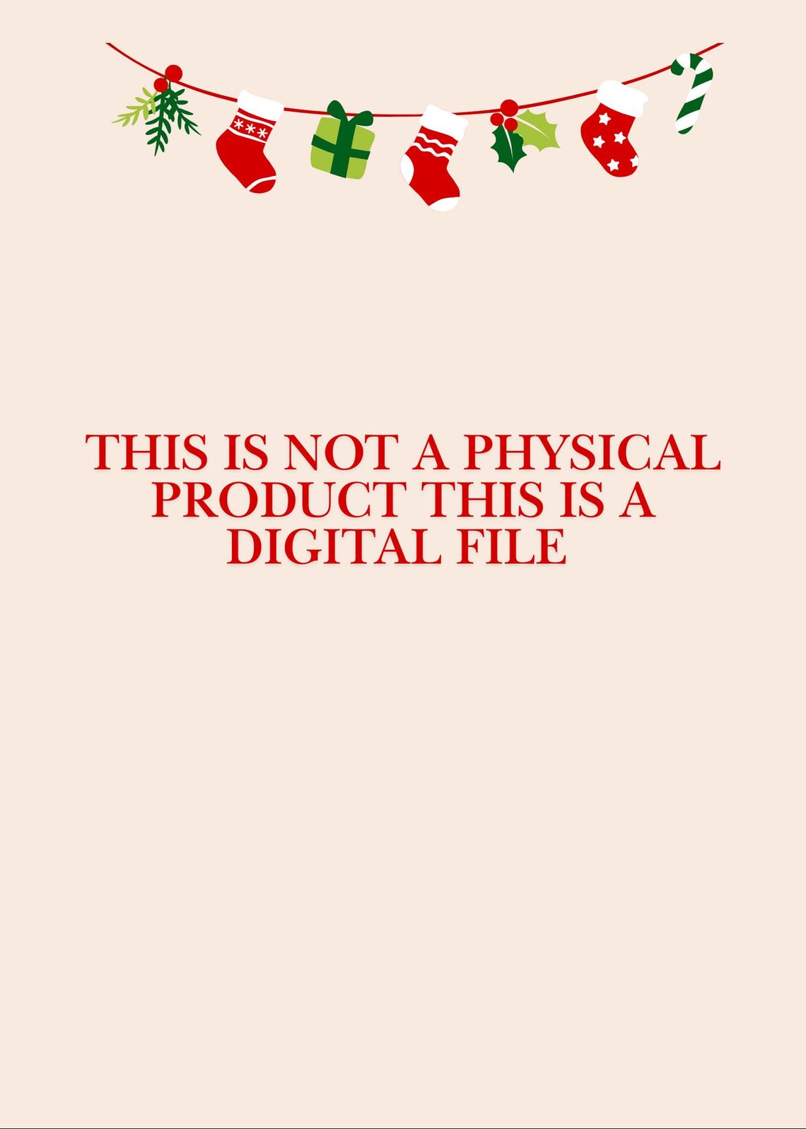 Letter to Santa Printable Easy to Print Instant Download Letter to ...