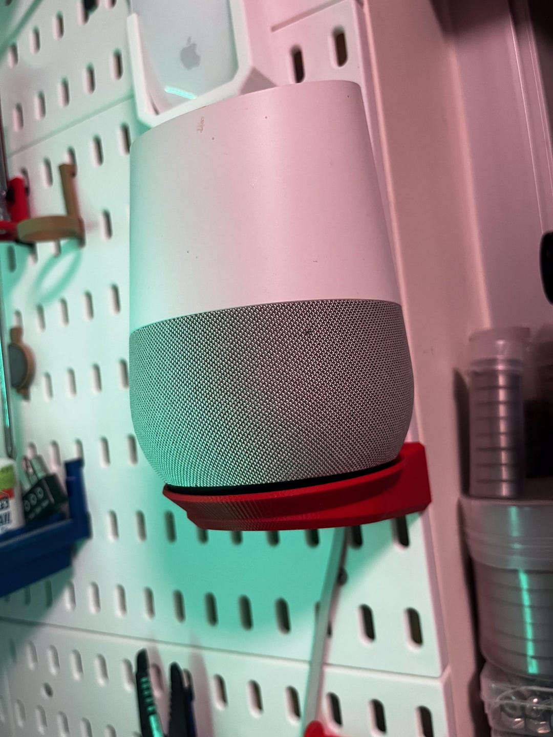 IKEA SKADIS Google Home Mount 3D Printed - Etsy