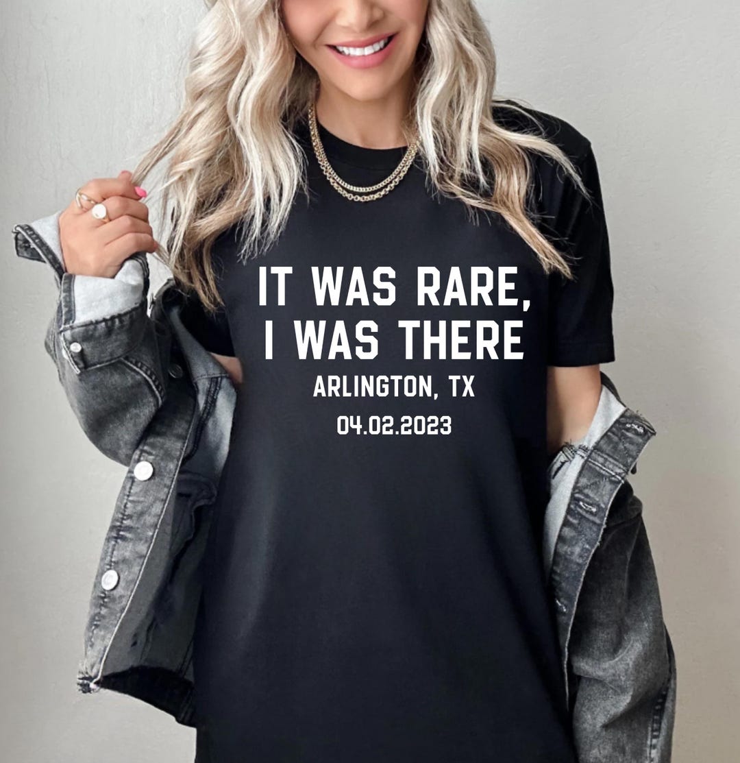 It Was Rare, I Was There | Concert T-shirt, TS Tour Present, Gift for ...