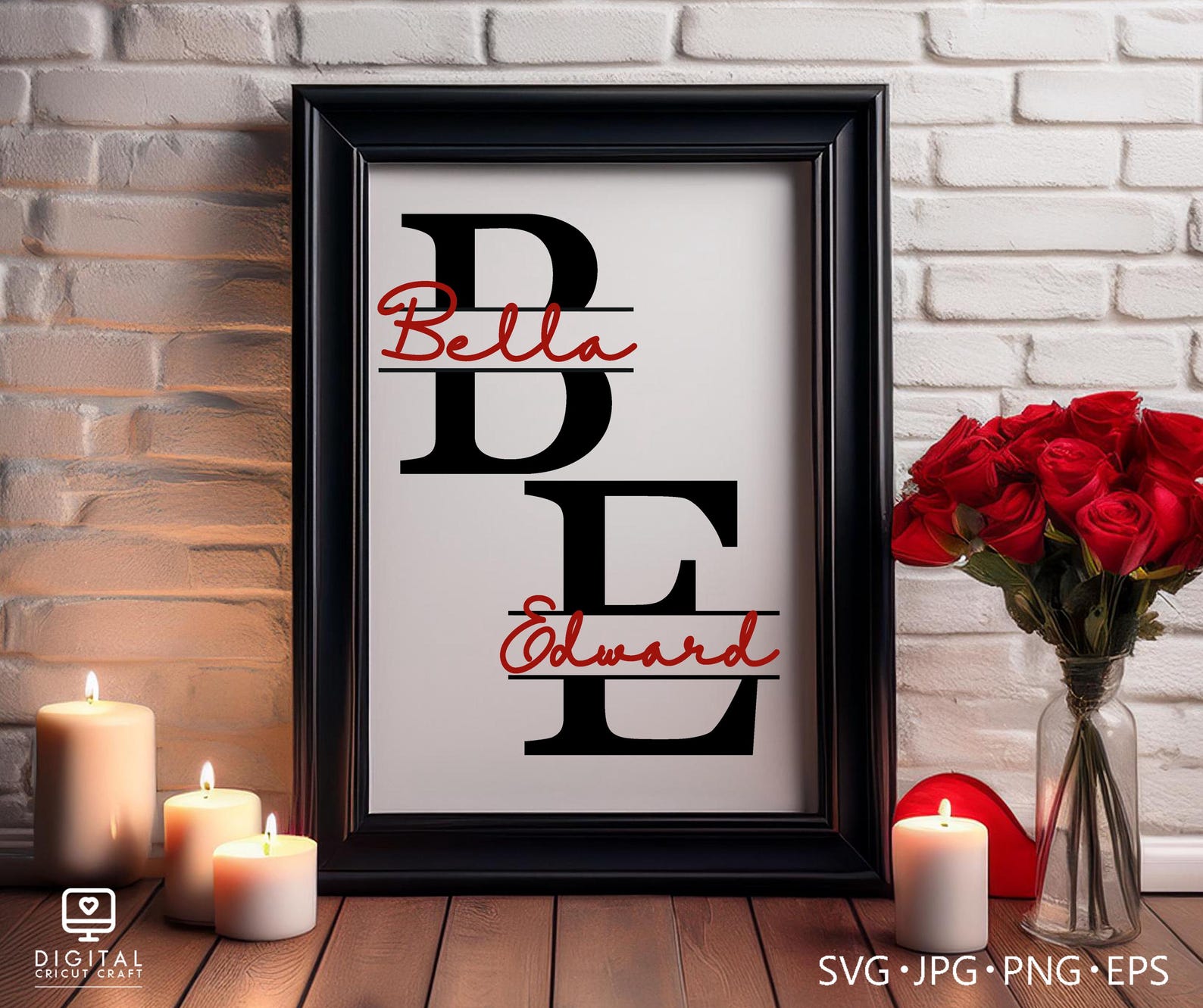 Split Monogram Alphabet Letters, A-Z Alphabet Split Monogram SVG, 26 ...