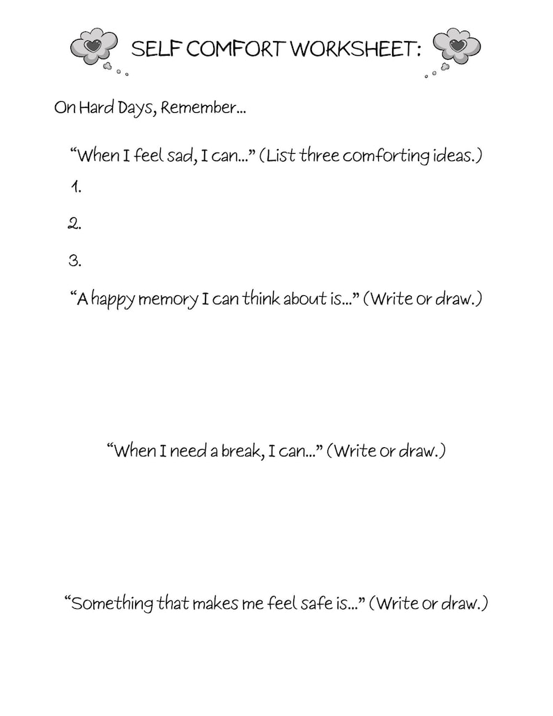 Printable Grief Journal and "miss You" Box Activity With Poem for ...