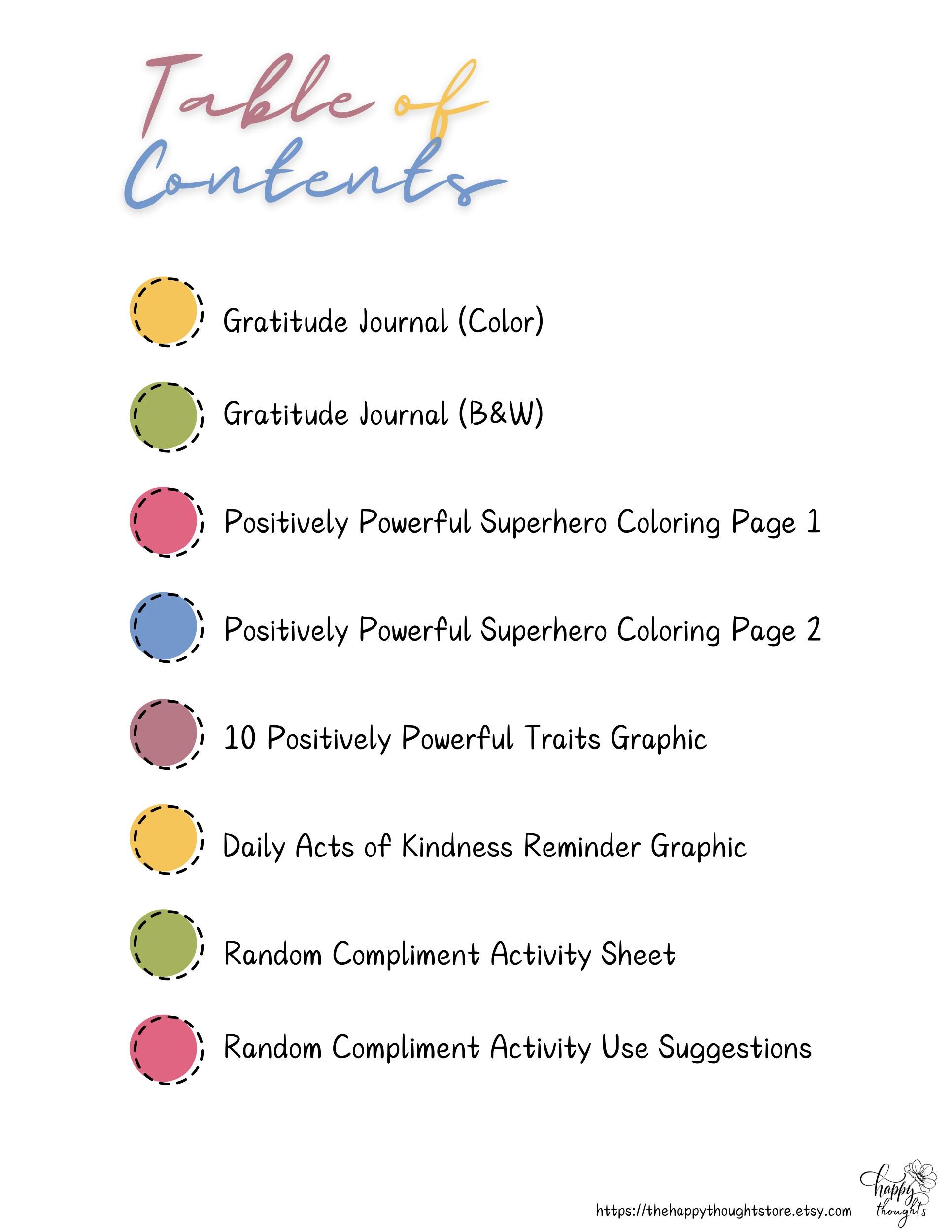 Positively Powerful Printable Pack (FREEBIE) - Etsy