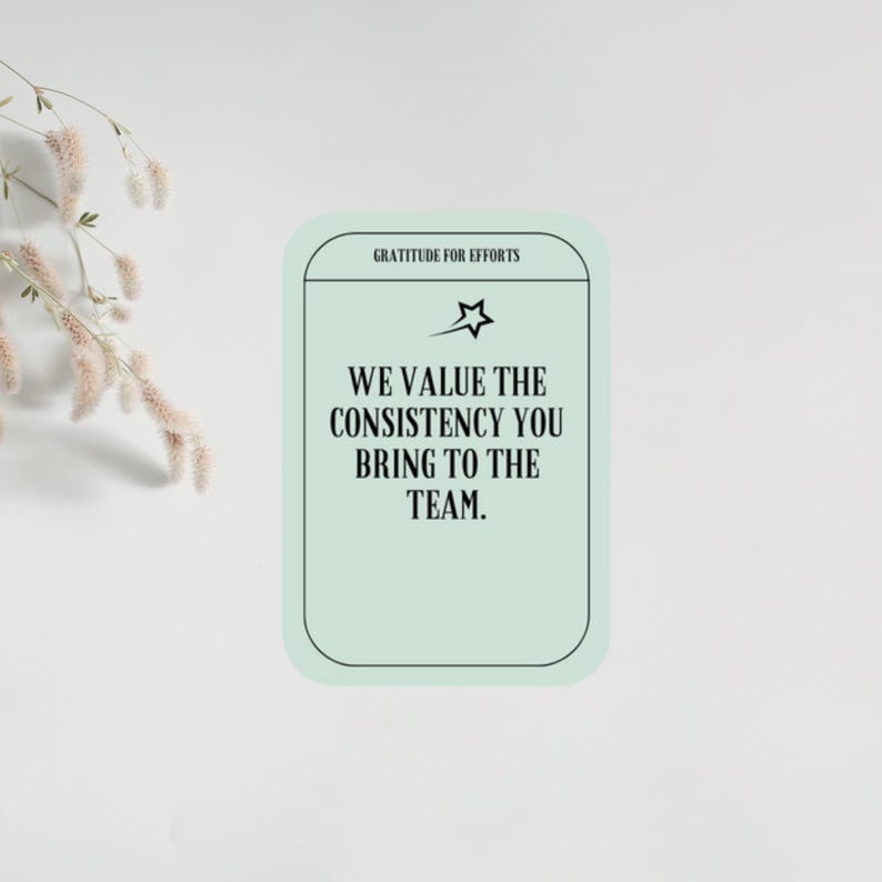 Gratitude Cards for Work, Encouragement Cards for Employees, Coworkers ...