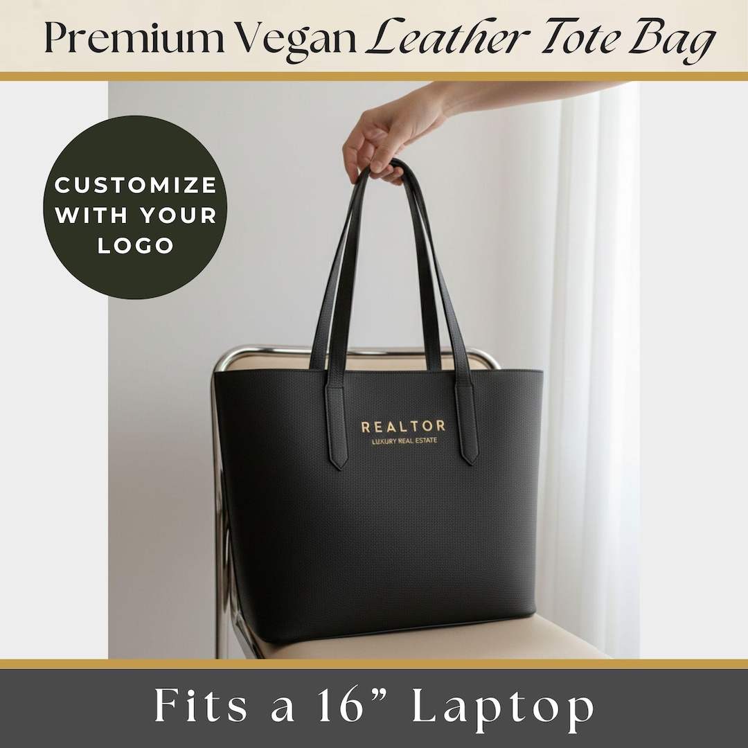 Personalized Work Tote Bag for Women Sturdy Commuter Handbag Office ...