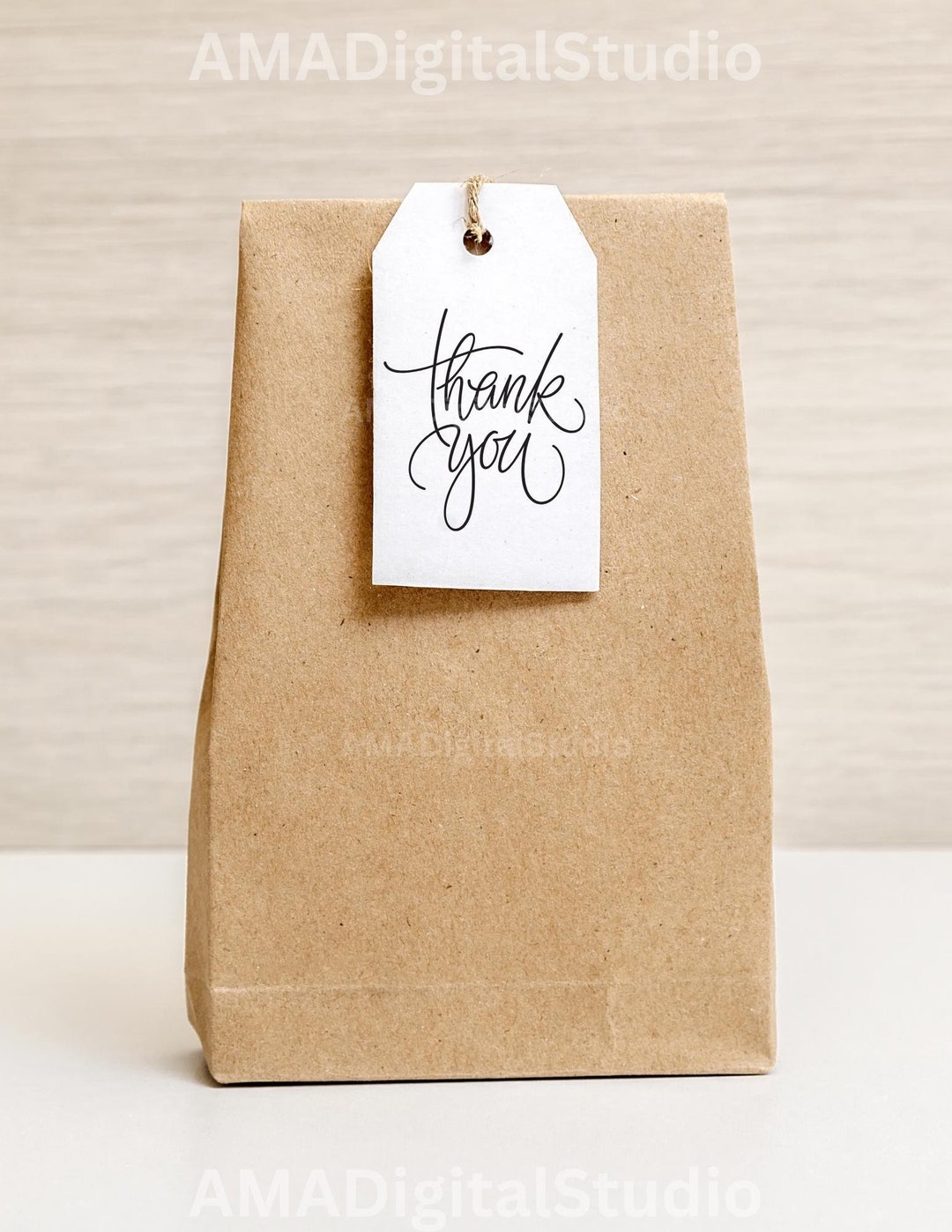 Thank You Tags|| Printable || Digital Download || Ready to Print & Cut ...