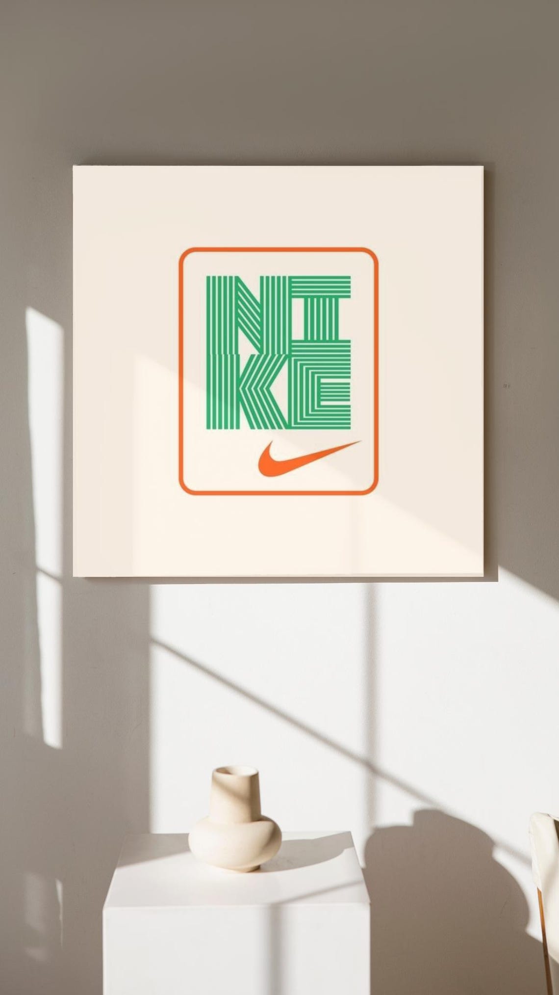 Retro Nike-inspired Matte Poster, Sports Wall Art, Home Decor, Gift for ...