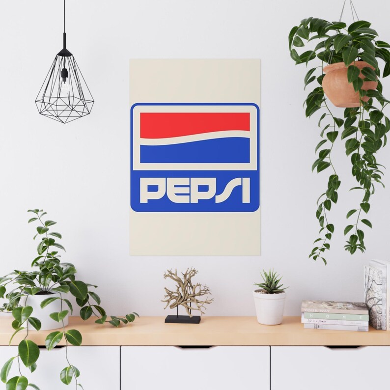 Retro Pepsi Matte Posters for Home Decor, Vintage Wall Art, Nostalgic ...