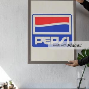 Retro Pepsi Matte Posters for Home Decor, Vintage Wall Art, Nostalgic ...