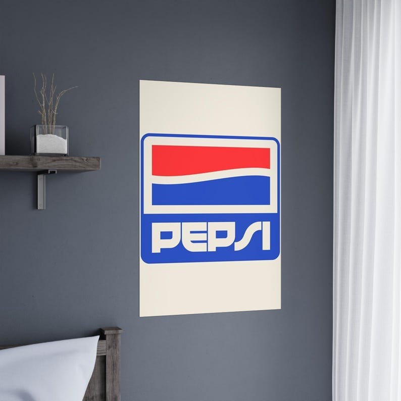 Retro Pepsi Matte Posters for Home Decor, Vintage Wall Art, Nostalgic ...