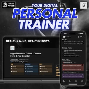 Digital Personal Trainer | Gym Workout Planner | Rep Counter and Form ...
