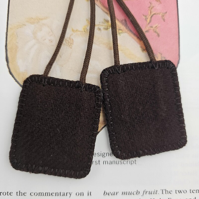 Brown Scapular - Etsy