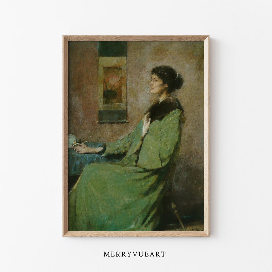 Vintage-artful Women Portrait | P335 - Etsy