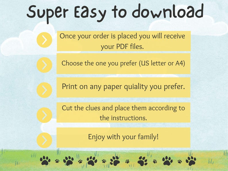 Kitten Scavenger Hunt Printable for Kids – Getting a Kitten ...