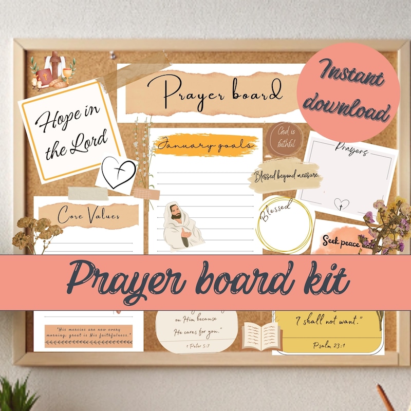 Prayer Board - Etsy