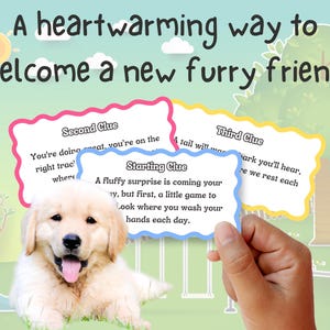 Puppy Scavenger Hunt Printable Kids Game for Children New Puppy ...