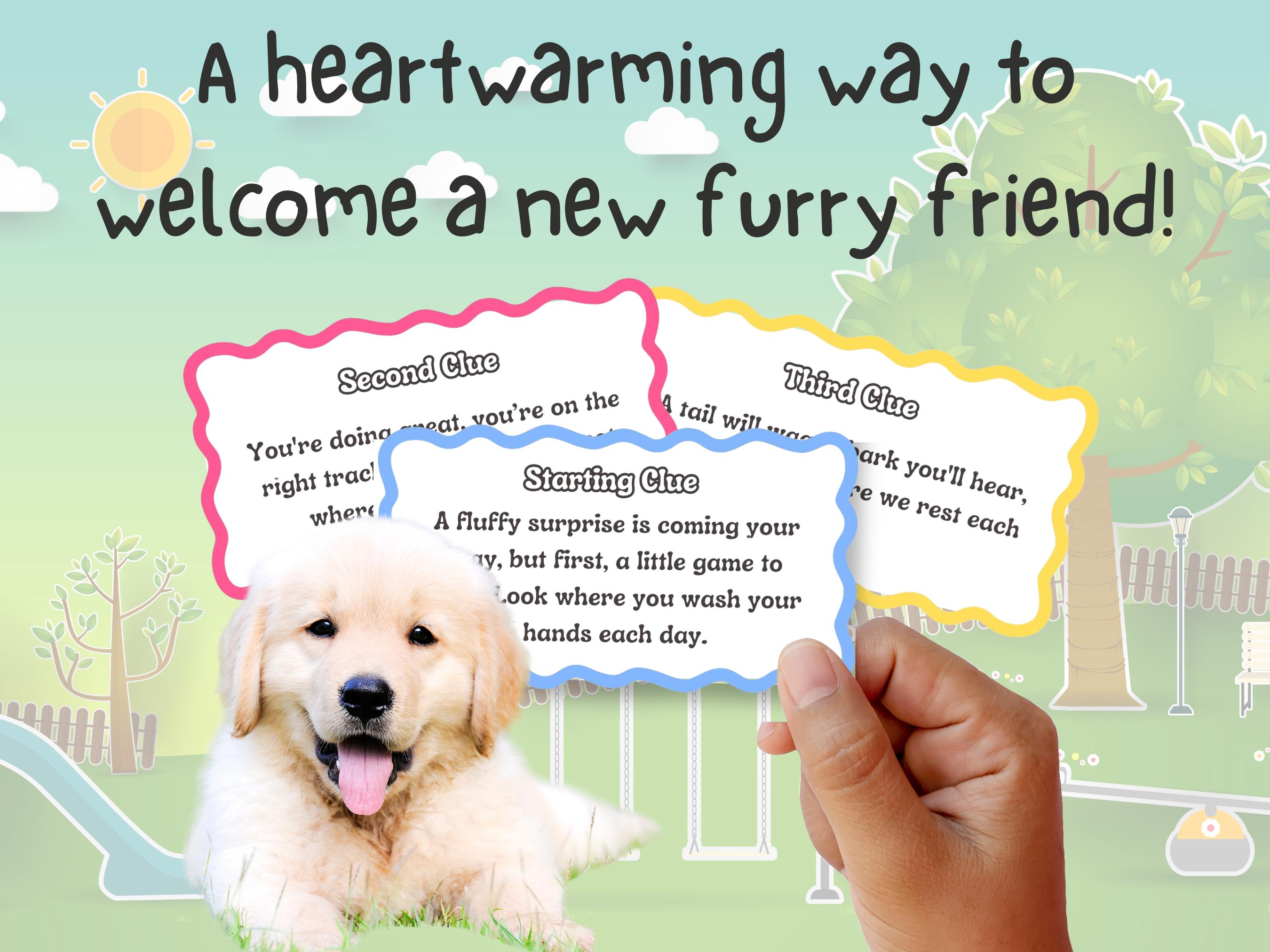 Puppy Scavenger Hunt Printable Kids Game for Children New Puppy ...