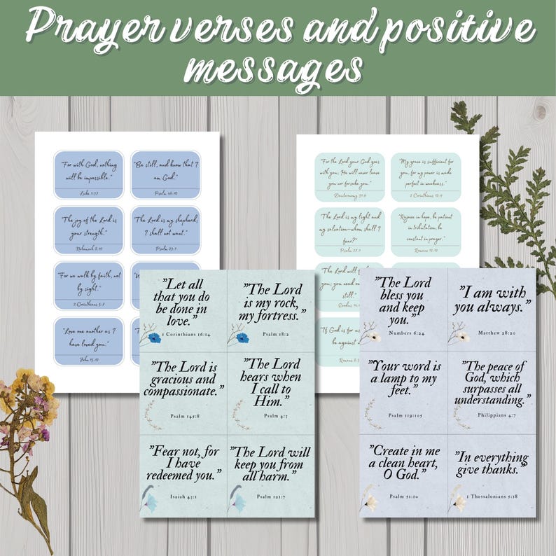 Customizable Prayer Board Kit Christian Personal Prayer Board Starter ...