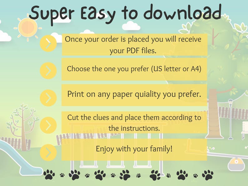Puppy Scavenger Hunt Printable Kids Game for Children New Puppy ...