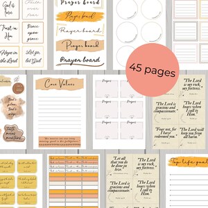 Customizable Prayer Board Kit Christian Personal Prayer Board Starter ...