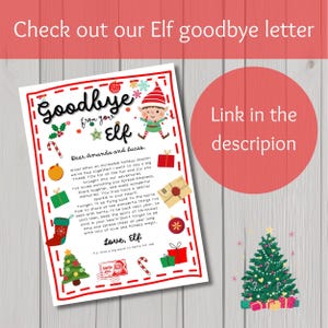 Printable Elf Arrival Letter Template Elf Letter From North Pole ...