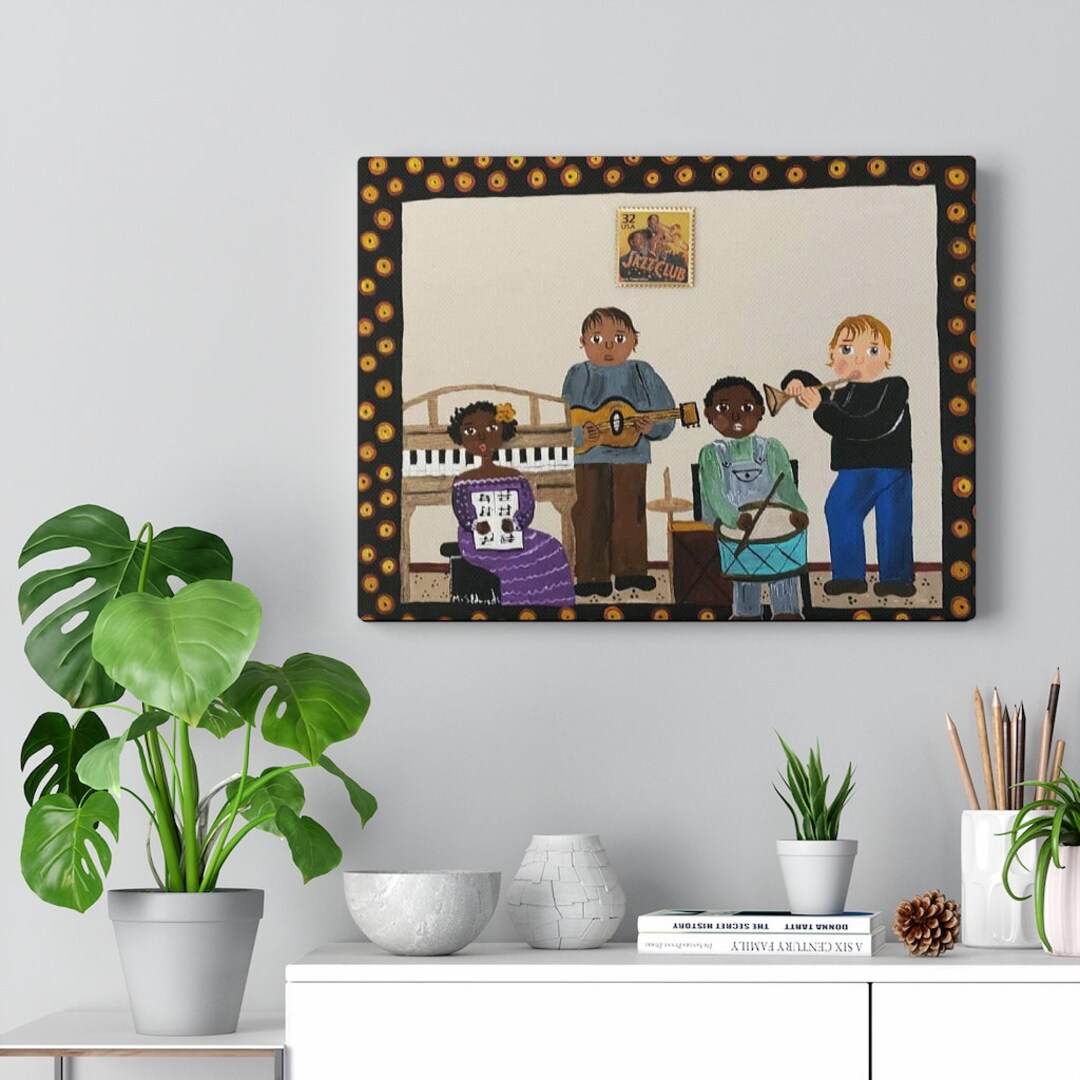 Band Rehersal, Canvas Gallery Wraps - Etsy France