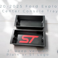 Ford Explorer Deep Center Console Tray, 2" Depth More Cubic Storage ...