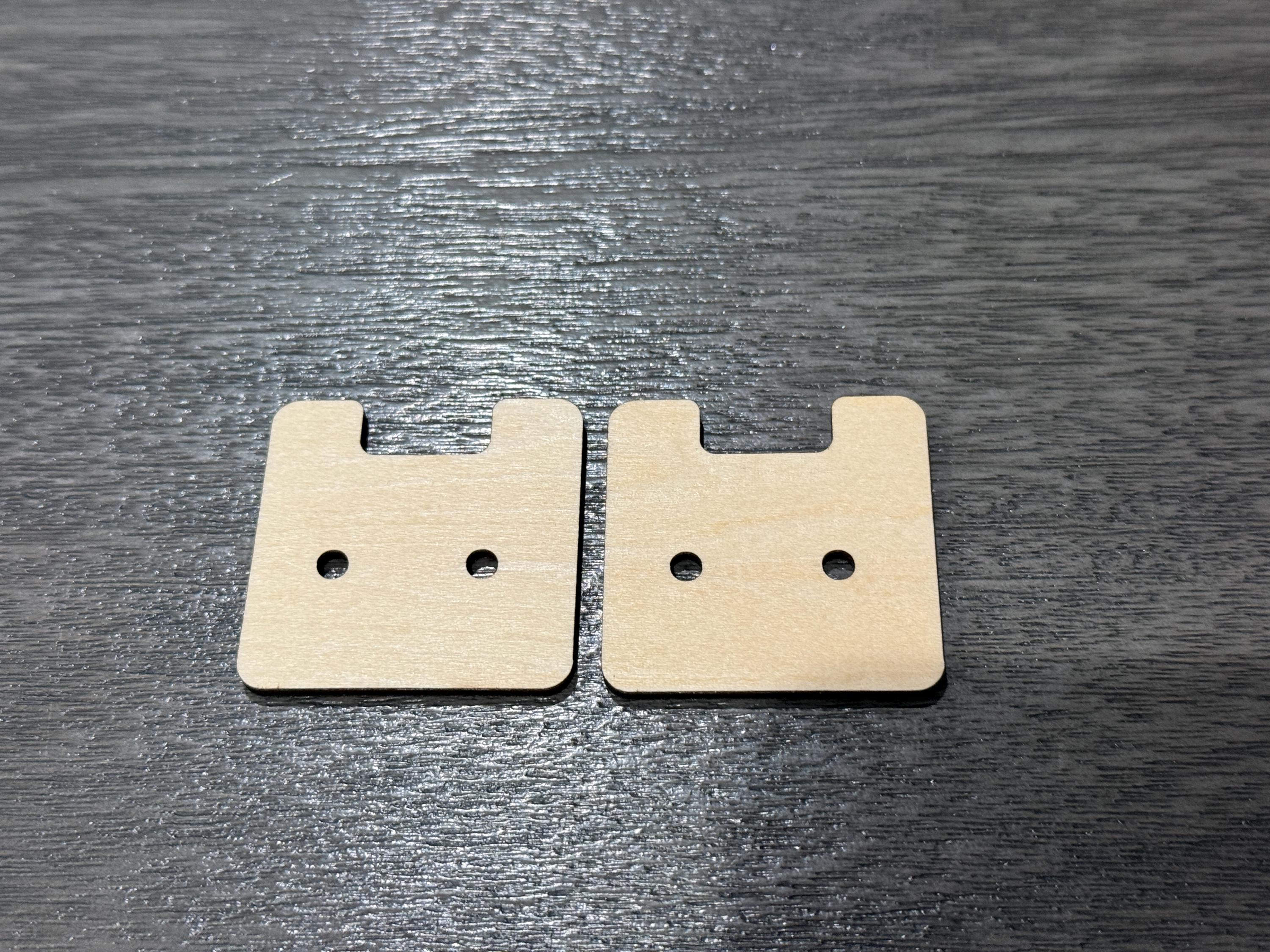 Stylish Cube Desk Organizer, Cube Design, Wood Fronts & 3D Printed Unit ...