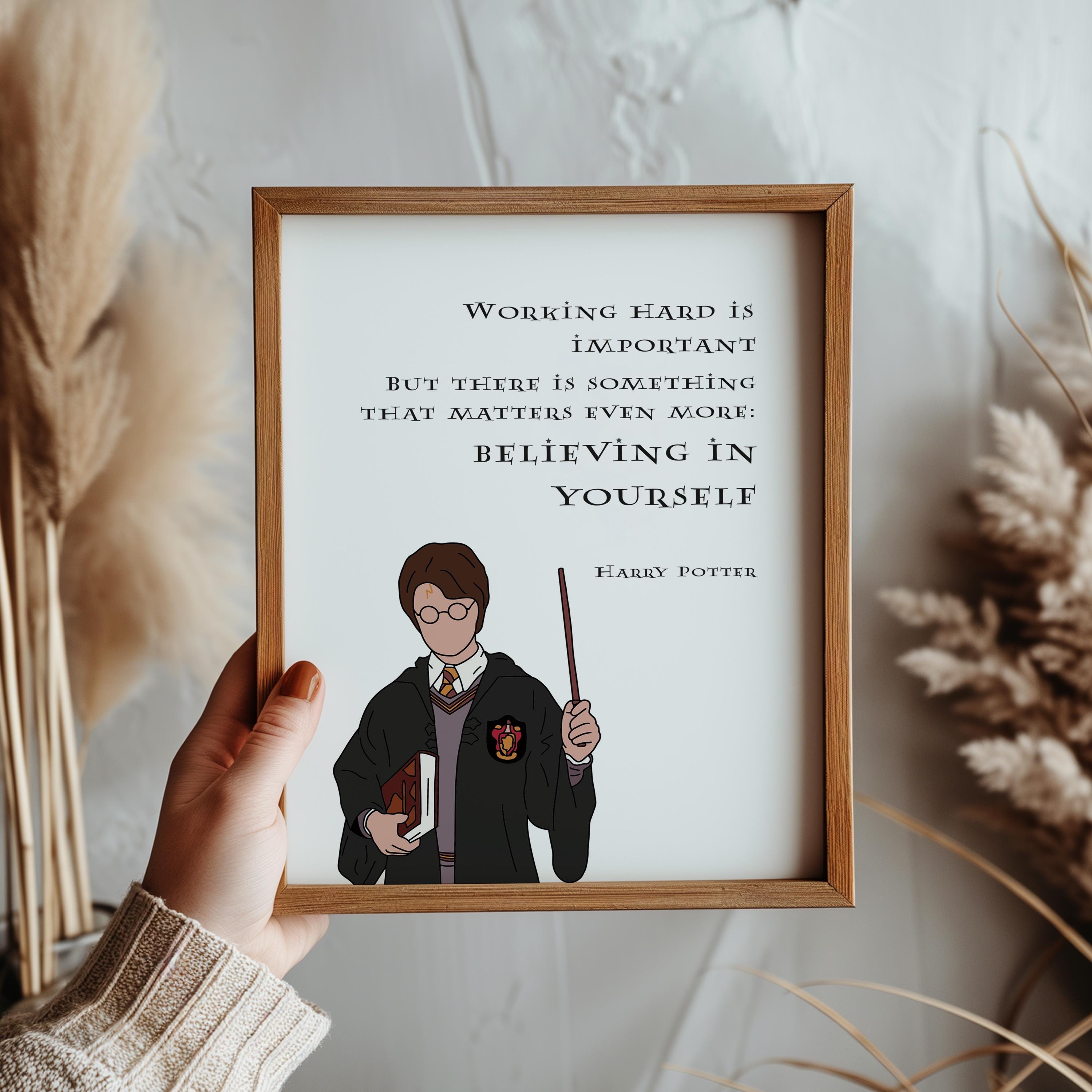 6 Set of Magical Quote Printable Wall Art - Witch and Wizard Home Decor ...