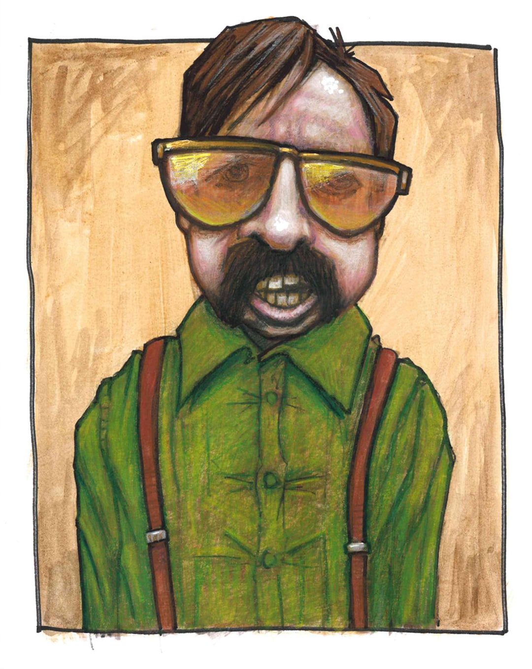 Original Character Art: Cousin Cooter, on 7x9" Paper - Etsy