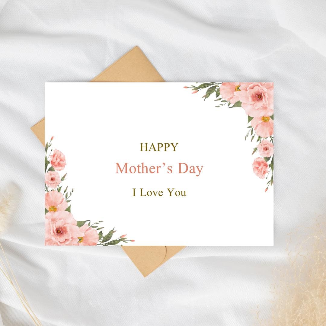 Mother’s Day Card Template | Printable Mother’s Day Card | Instant ...