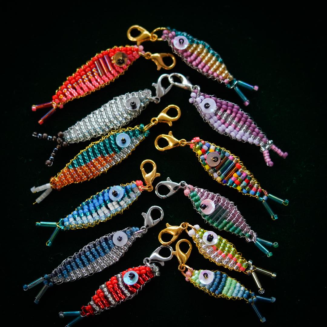 Gorgeous Seed Bead Fish - Etsy