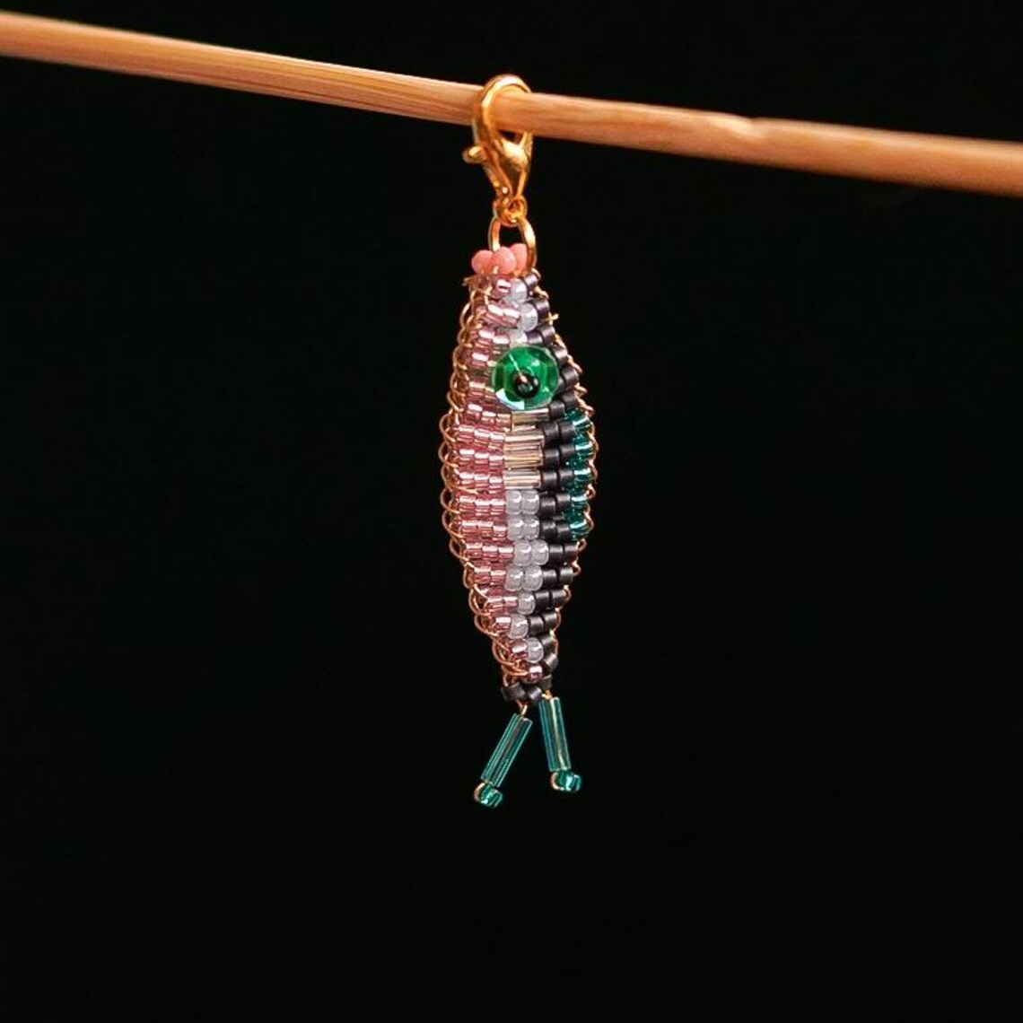 Beautiful Seed Bead Fish - Etsy