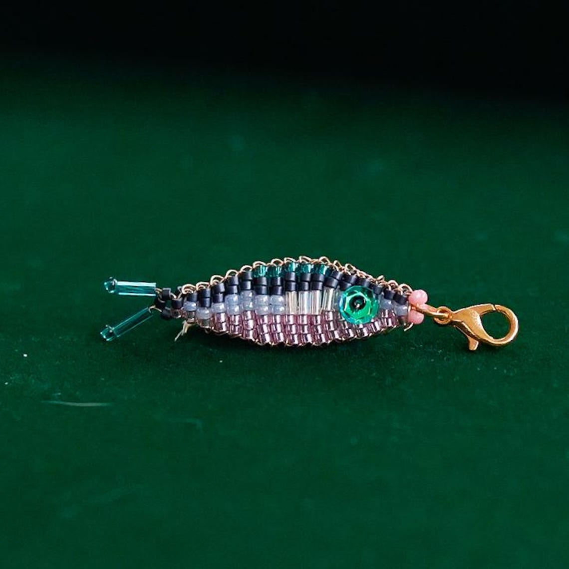 Beautiful Seed Bead Fish - Etsy