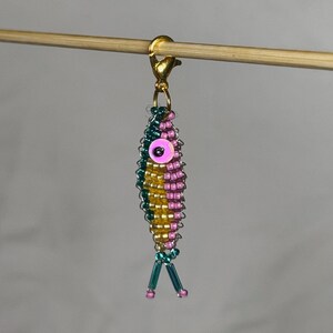 Tri-coloured Seed Bead Guppy Fish - Etsy