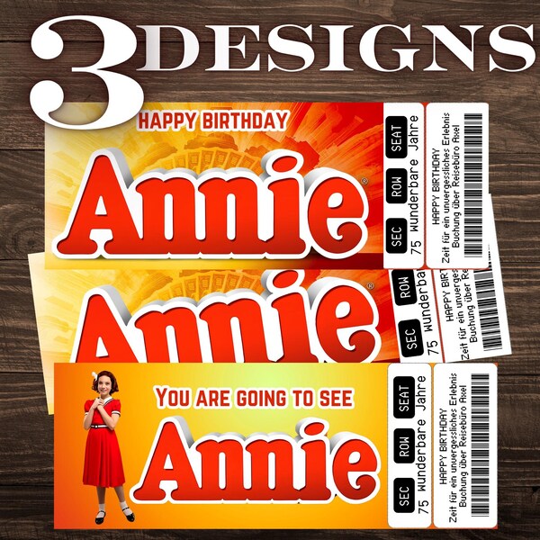 Annie Musical - Etsy