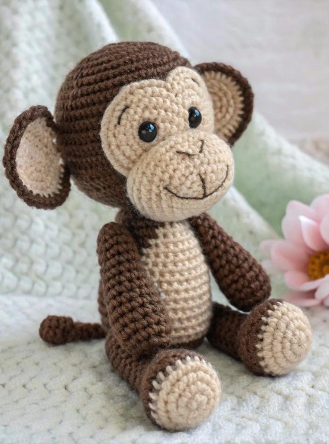 Crochet Amigurumi Banjo Monkey Pattern – Fun DIY Animals Tutorial ...