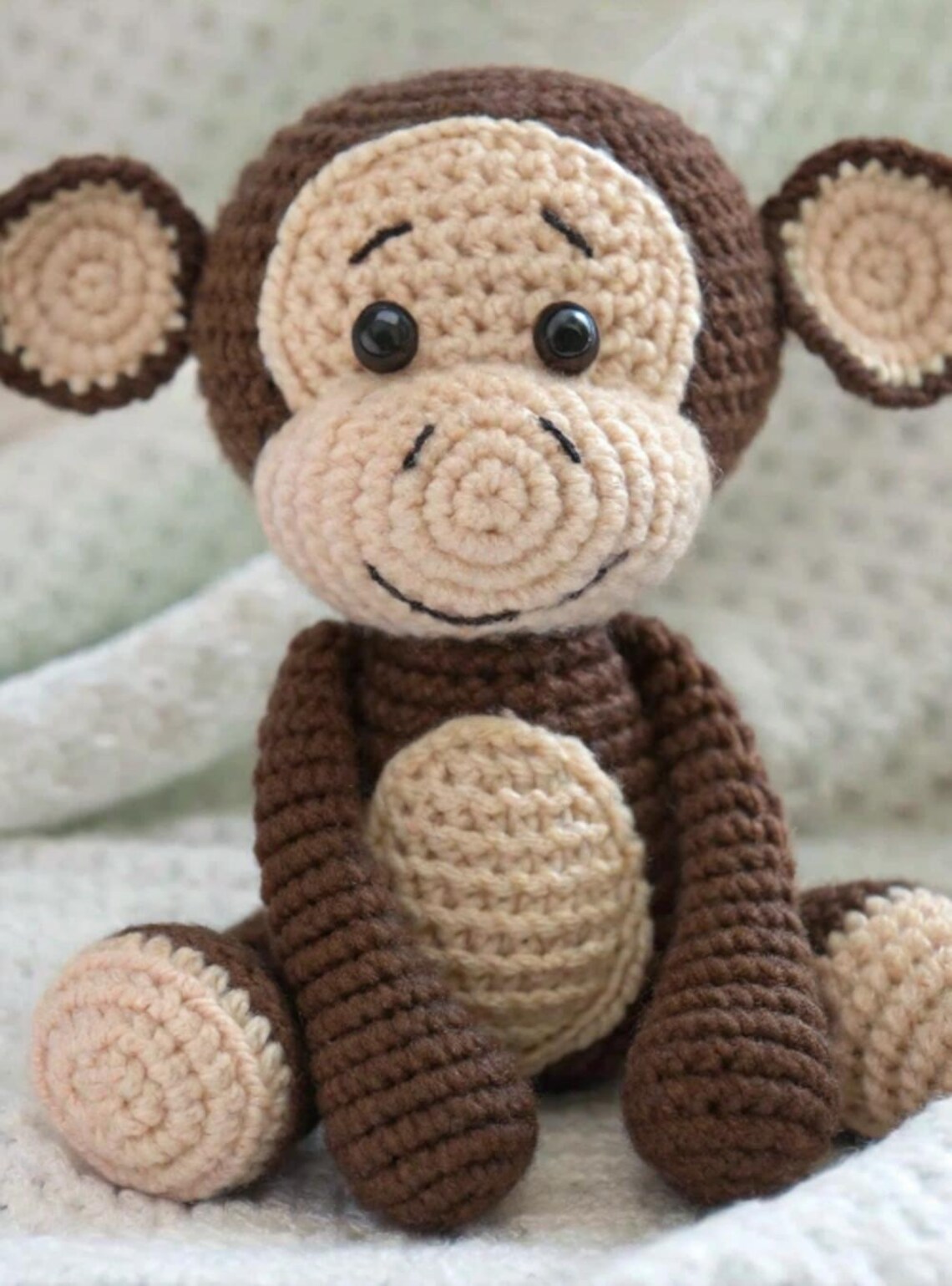 Crochet Amigurumi Banjo Monkey Pattern – Fun DIY Animals Tutorial ...