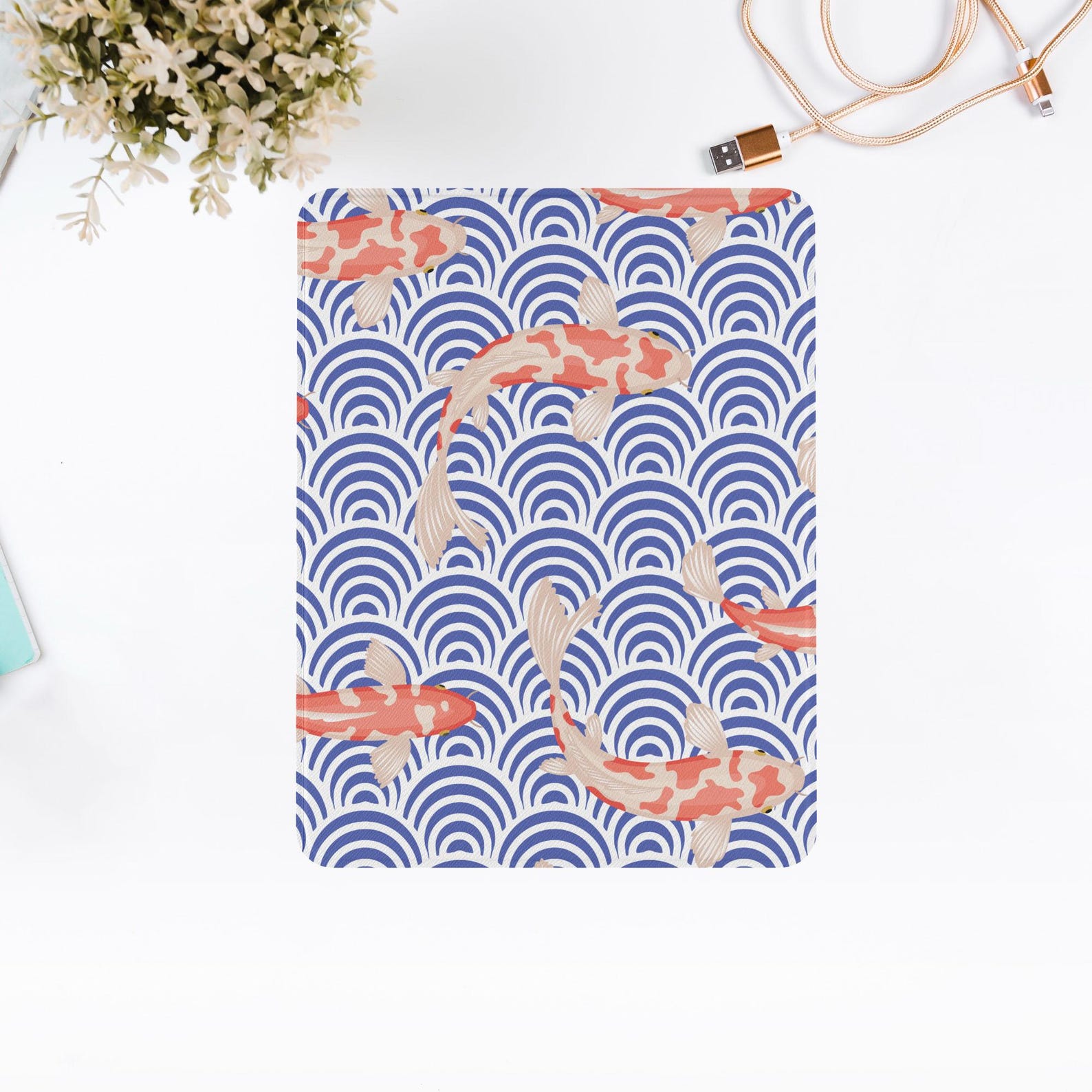 Koi Fish iPad Case Japanese Cover for iPad 12.9, 10.9, iPad Pro 13 ...