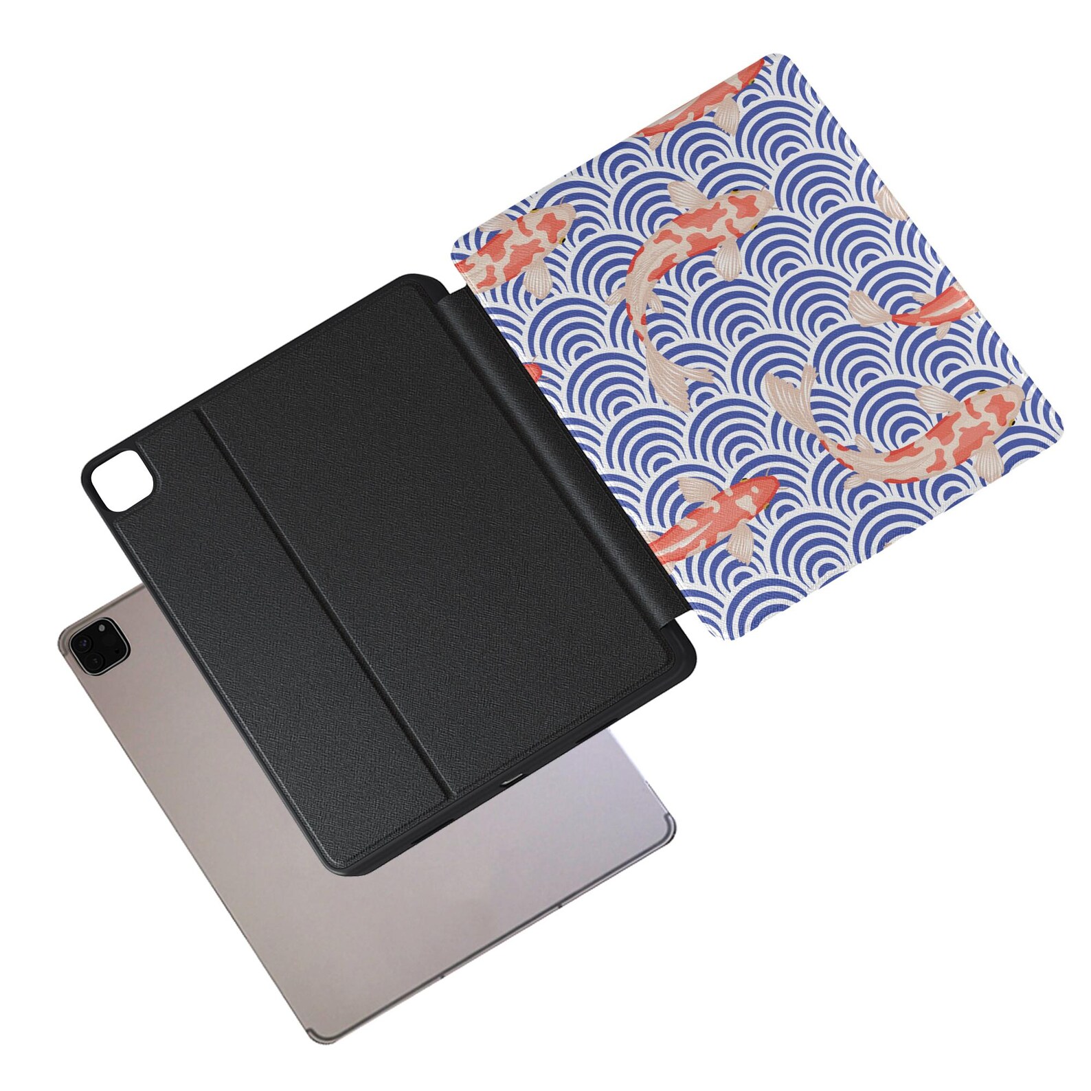 Koi Fish iPad Case Japanese Cover for iPad 12.9, 10.9, iPad Pro 13 ...