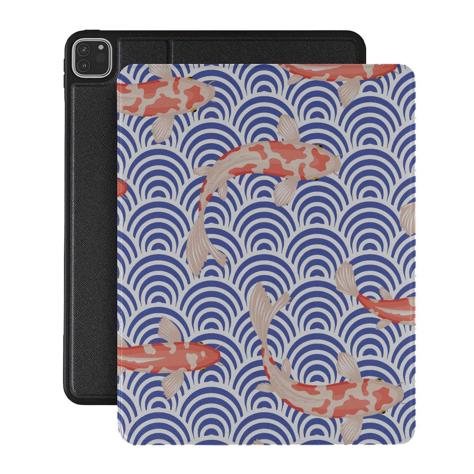 Koi Fish iPad Case Japanese Cover for iPad 12.9, 10.9, iPad Pro 13 ...