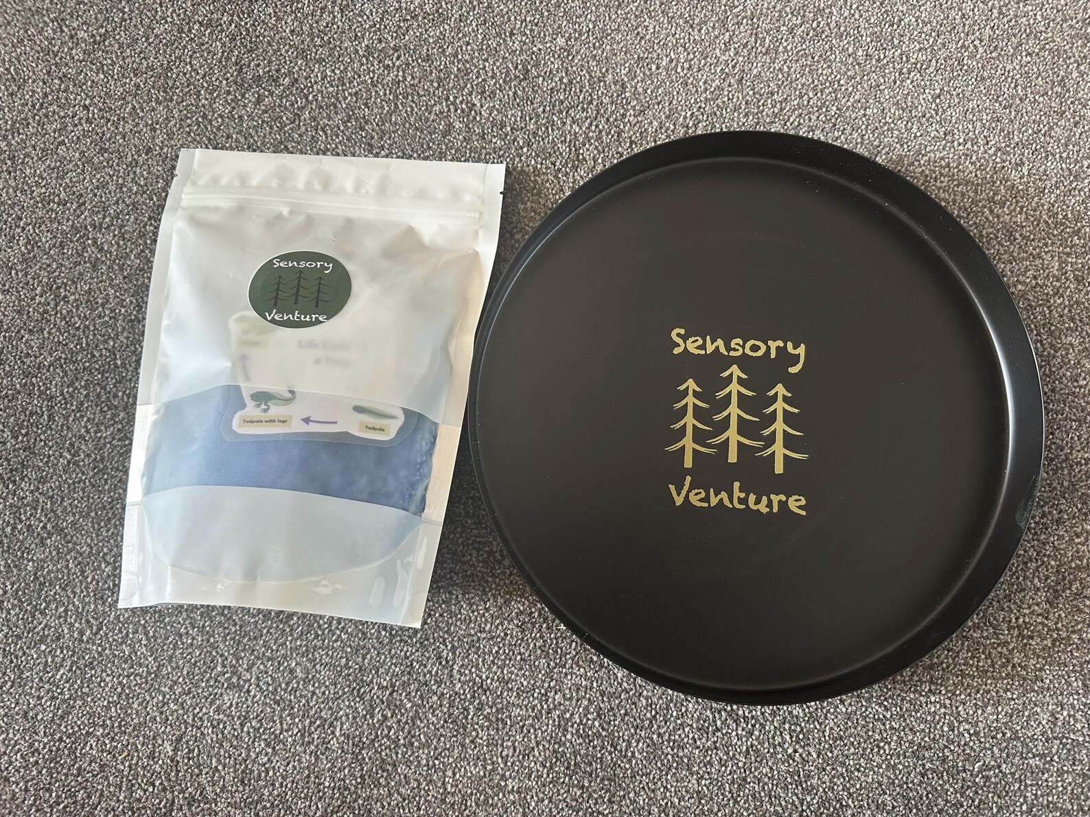 Frog Life Cycle Sensory Venture Kit|rice Play|messy Play|pretend Play ...