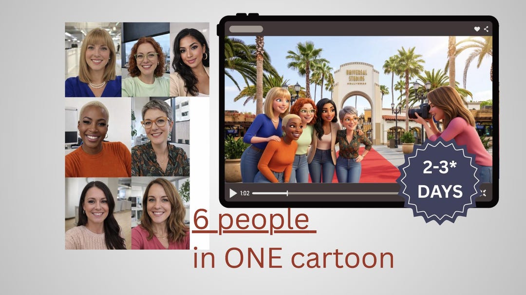 Personalized 3D Animated Company Video – Custom Pixar Style Gift ...